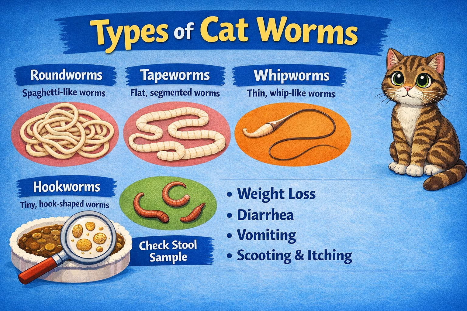 Everything You Need to Know About Worms in Cats – Dashing Dawgs